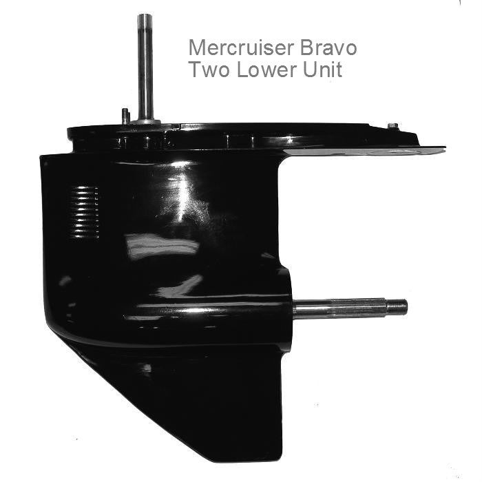 Mercruiser BRAVO II Lower Unit 1995-2019 (1:50, 1.81, 2.2, and 2.0 gea ...