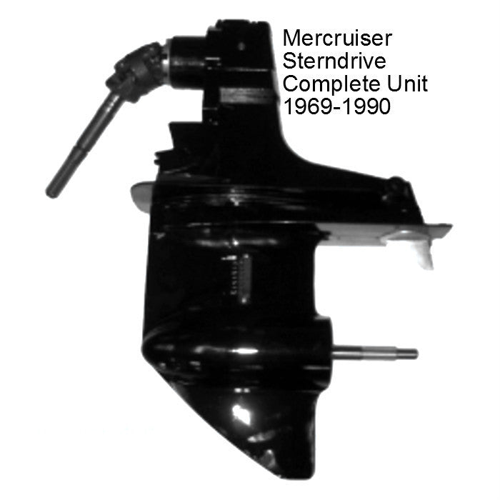 Mercruiser Alpha 1 Gen 1 Complete Unit 4cyl, 6cyl, 8cyl. 1969-1990 ...